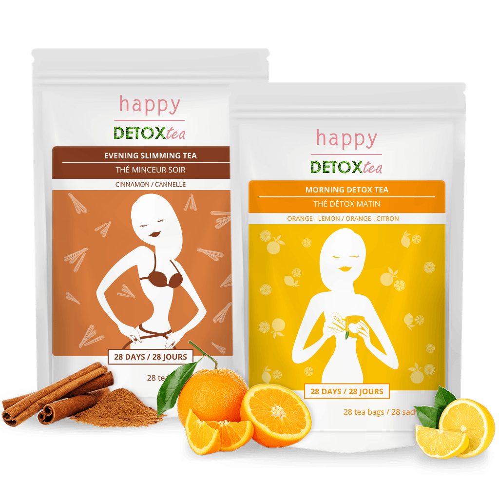 Teatox : Detox tea and slimming tea programme - Happy Detox Tea