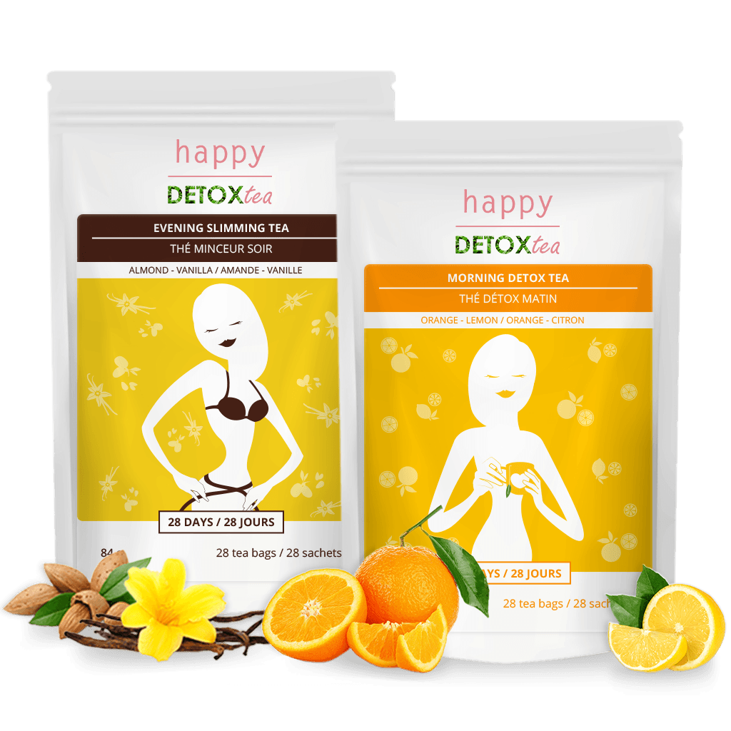 Teatox : Detox tea and slimming tea programme - Happy Detox Tea