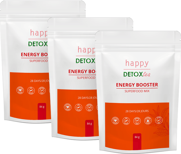 Superfood & Matcha Mix - Energy Booster - Happy Detox Tea