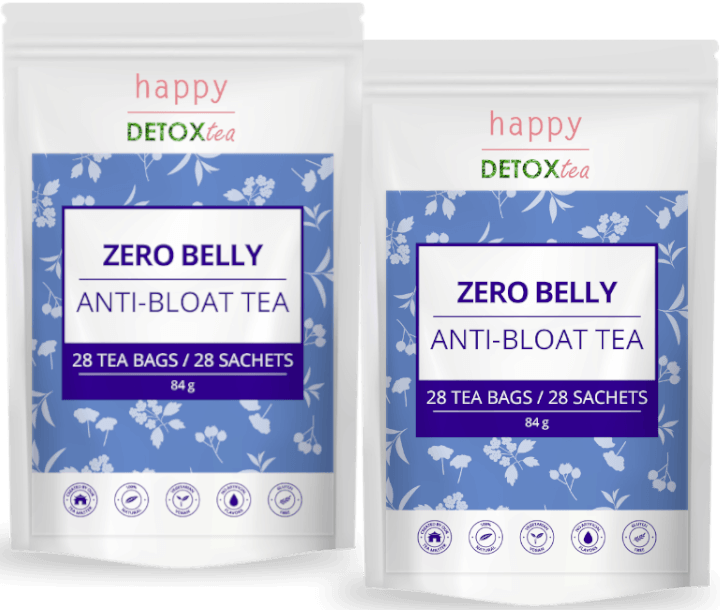 Zero Belly - Anti-Bloat Tea : Flat Belly and Toxin killer